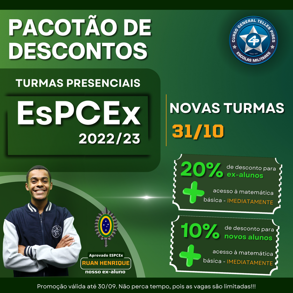 Gabarito EsPCEx 2022/23
