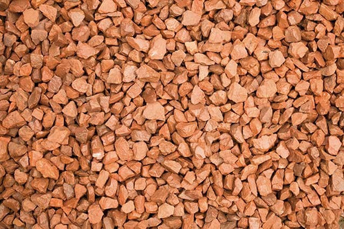 Terracotta Red 14mm Decorative Chippings Bulk Bag | Melbros