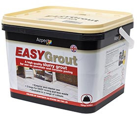 Azpects EASYgrout Slurry Grout for Porcelain 15kg Crema | Melbros