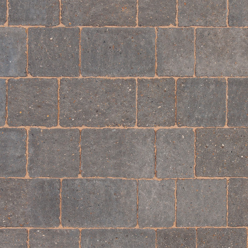 Brett Alpha Driveway Block Paving Small 105 x 140 x 60mm Charcoal | Melbros