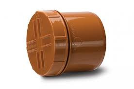 Underground uPVC 110mm Screwed Access Cap | Melbros