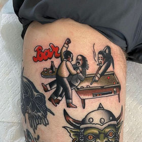 clockwork orange tattoo back