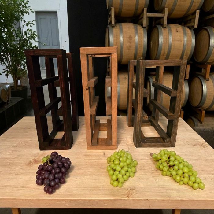 Rustic Chunky Wine Rack | Rustic & Renewed Decor|Canada