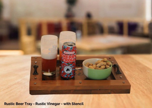 Rustic Beer Tray | Rustic & Renewed Decor