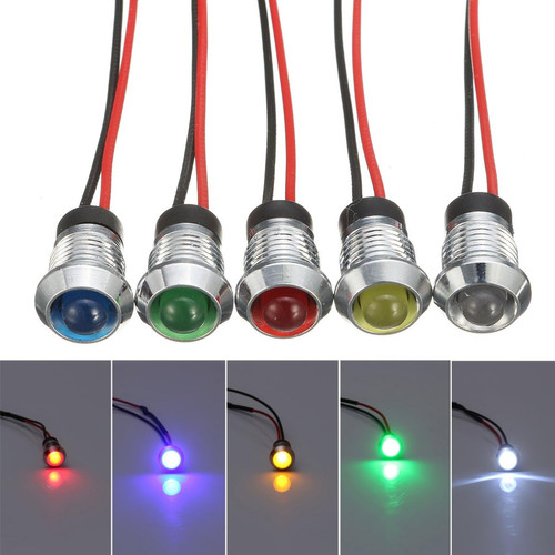 8mm Hot Rod / Custom LED Dash Indicator lights | Shizzams