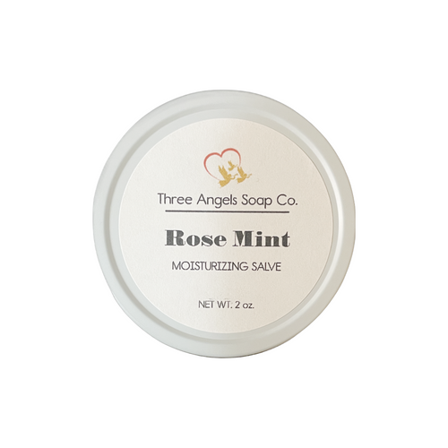 Rose Mint Moisturizing Salve | Three Angels Soap Co.