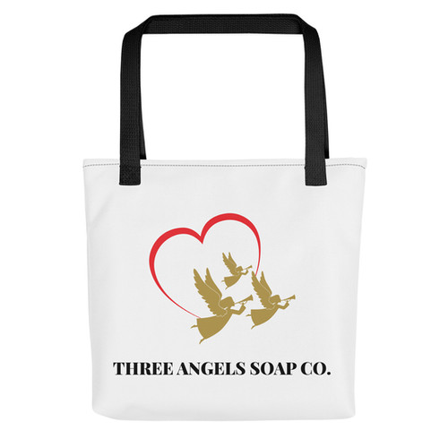 Angel Tote Bag - Christian Faith-Based Carryall | Three Angels Soap Company