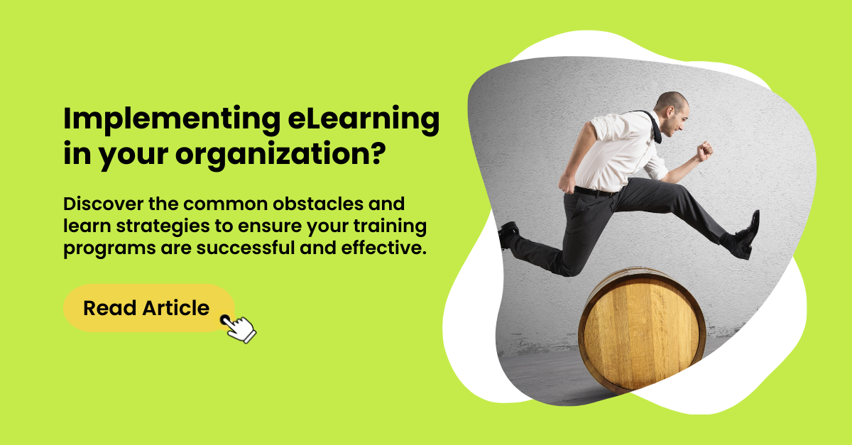 Challenges in eLearning Implementation for Organizations