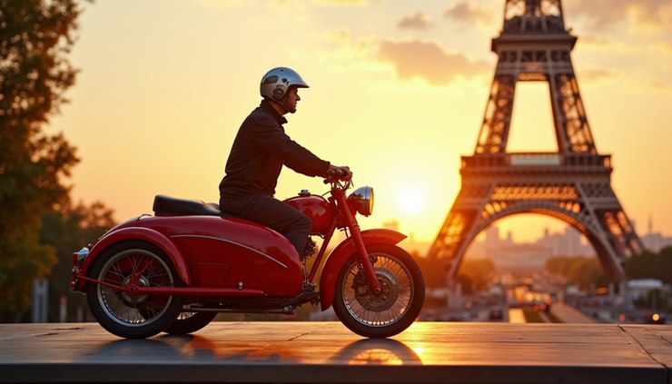 Discover Paris in a different way: Sidecar tours and their secrets