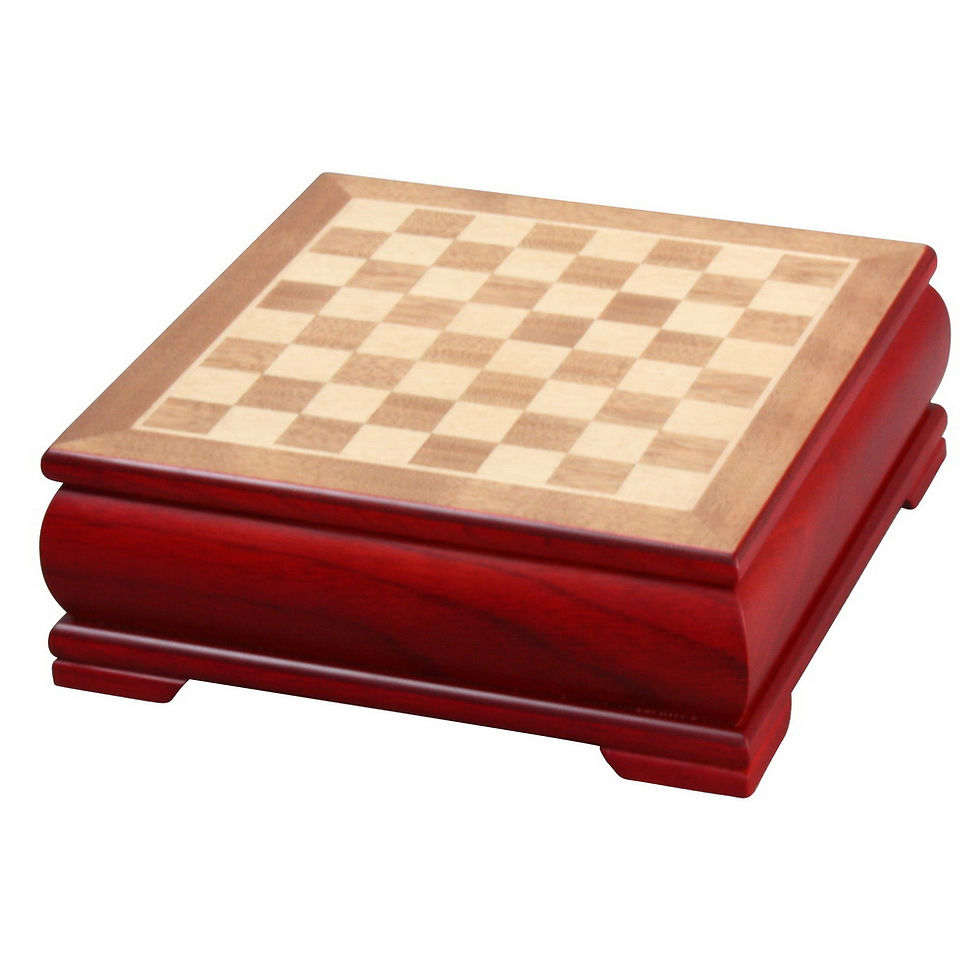 Luxury Wooden Chess Set Case Flip Chessboard Cover Wood Pieces | REEBAO