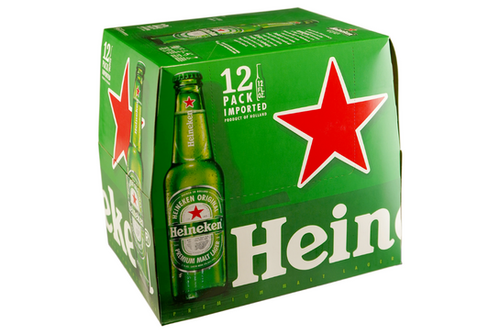 Heineken 12 pack 355ml Bottles | Blackbeard's
