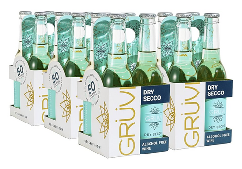 Gruvi Non Alcoholic Dry Secco in a 24-Pack | Blackbeard's