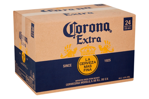 Corona Bottles 330ml in a 24 Pack | Blackbeard's