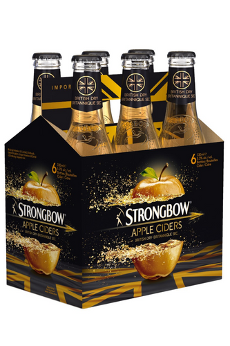 Strongbow Cider 330ml Bottles in a 6 Pack | Blackbeard's