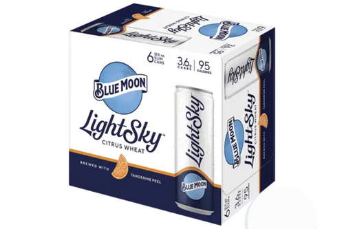Blue Moon Light Sky 355ML 06-Pack | Blackbeard's