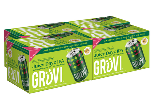 Gruvi Non Alcoholic Juicy Days in a 24-Pack | Blackbeard's