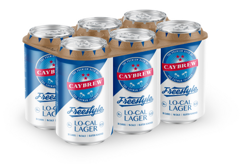 Freestyle Lager 12oz Cans in a 6 Pack | Blackbeard's