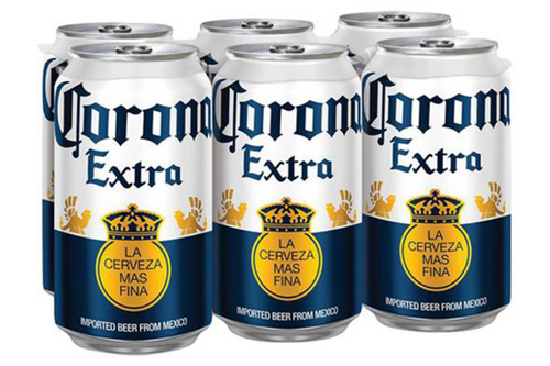 Corona 355ml Cans in a 6 Pack | Blackbeard's