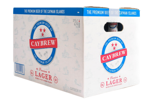 Caybrew Lager 330ml Bottles in a 24 Case | Blackbeard's