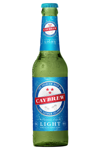 Caybrew Light Lager 330ml Bottles in a 6 Pack | Blackbeard's