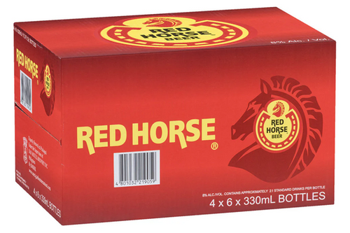 Red Horse Beer in a 24 Pack | Blackbeard's