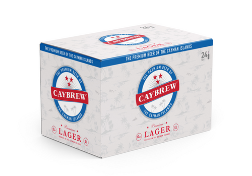 Caybrew Lager 330ml Bottles in a 24 Case | Blackbeard's