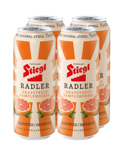 Radler Grapefruit 500ml Can 4PK | Blackbeard's