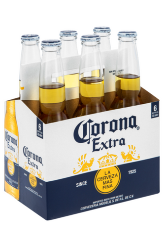 Corona Bottles 330ml in a 6 Pack | Blackbeard's
