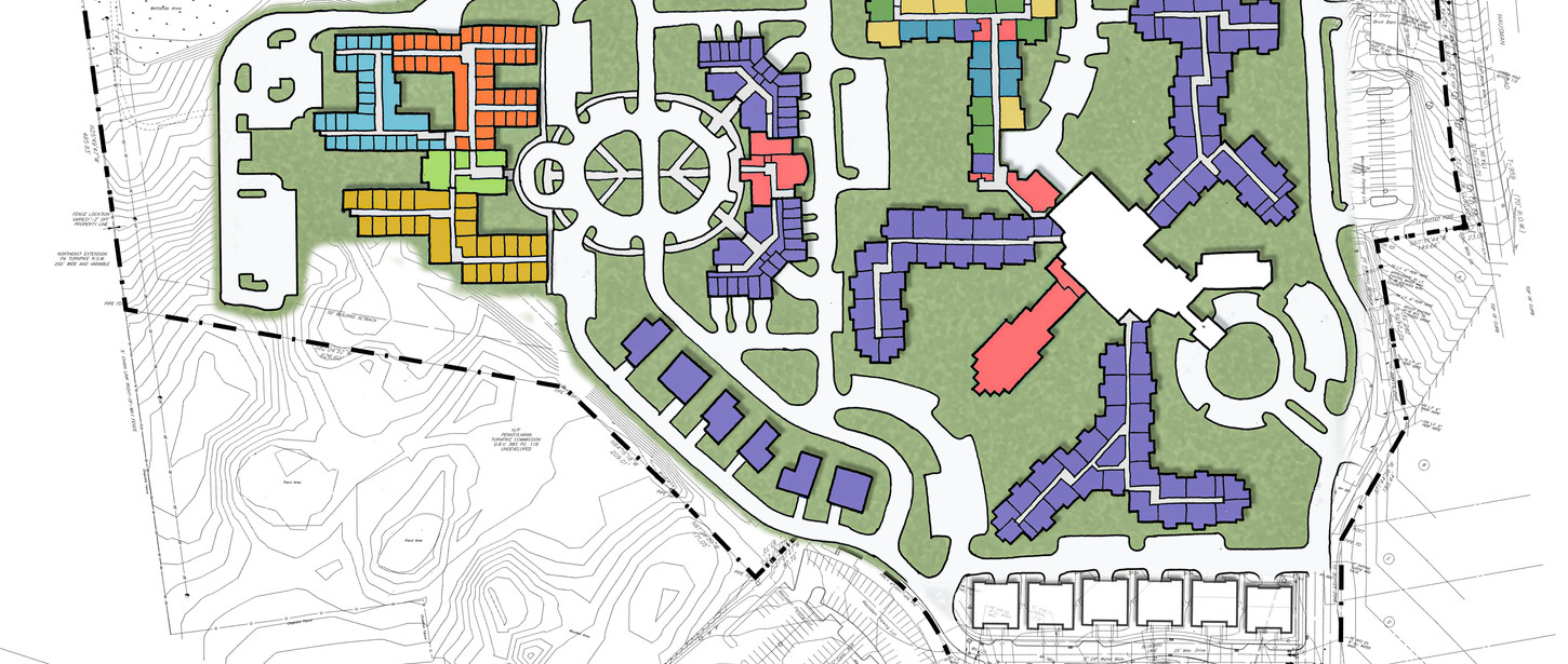 Luther Crest Masterplan | Stewart & Conners Architects, PLLC