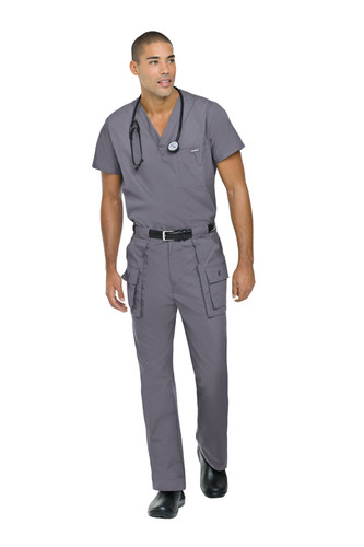 Landau Men’s Vented Scrub Top | Shields Home Medical