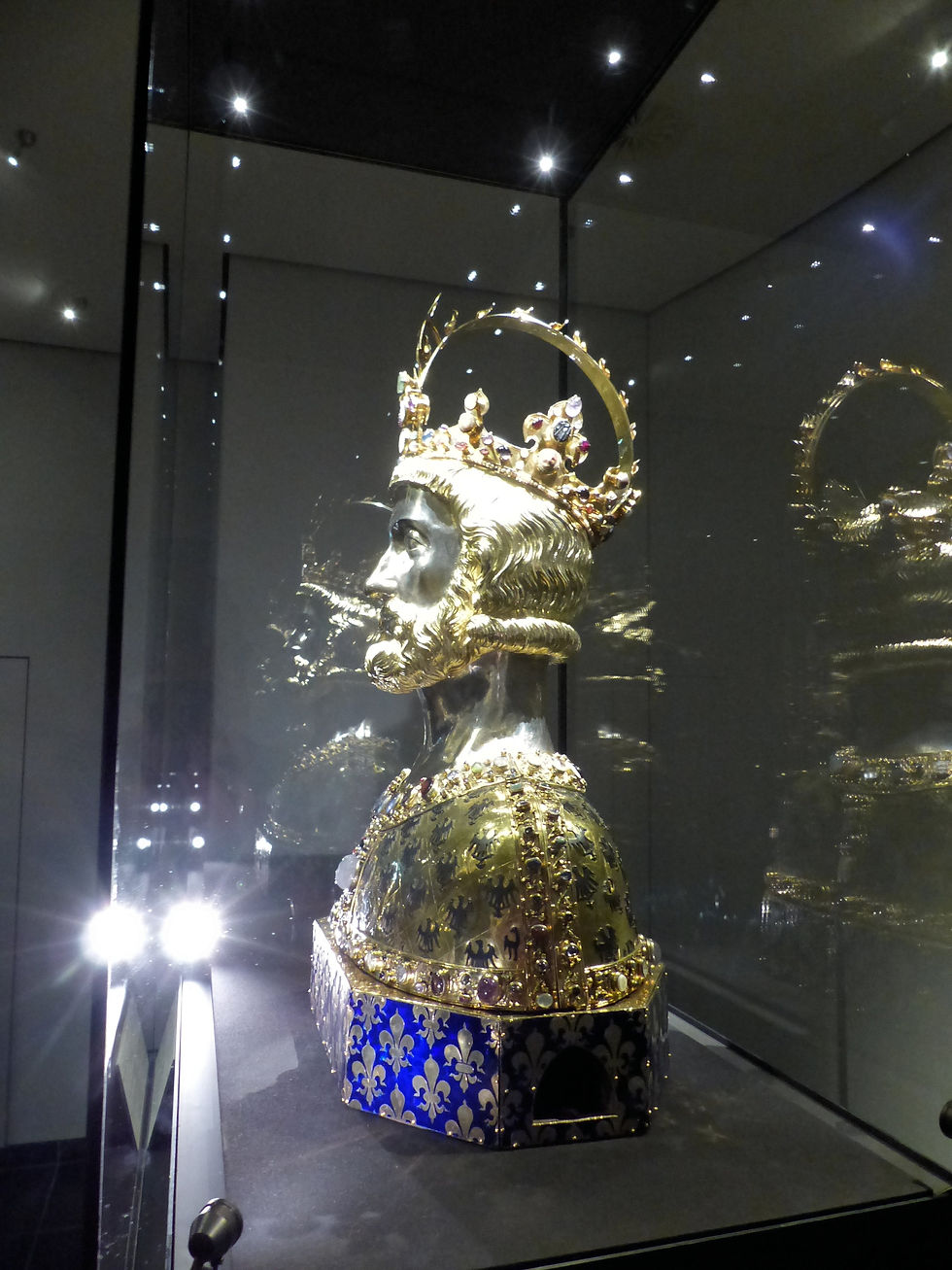 Le buste reliquaire de Charlemagne