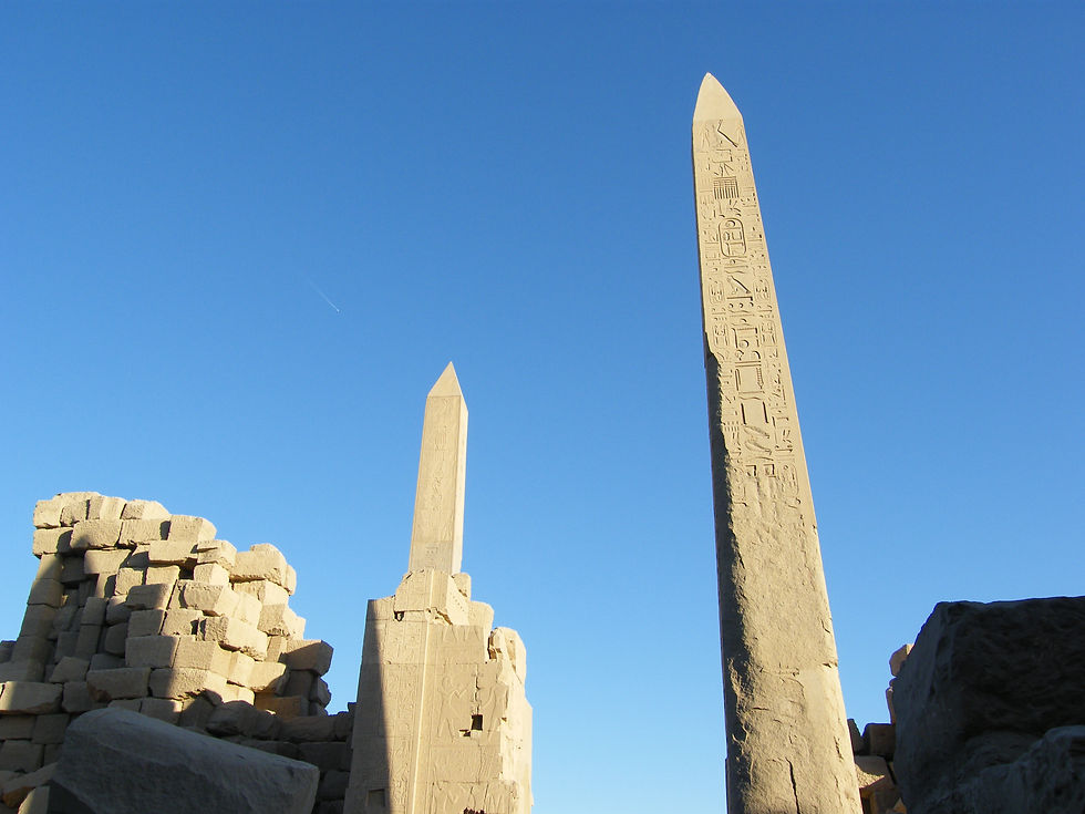 Les obélisques de Karnak
