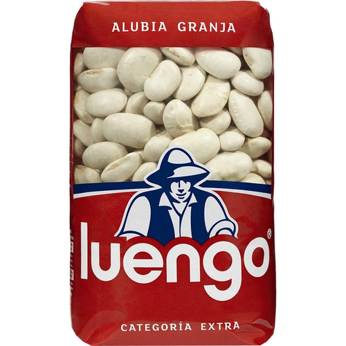 Luengo White Beans Variety: Granja 500g | Spanish Outlet Ltd.