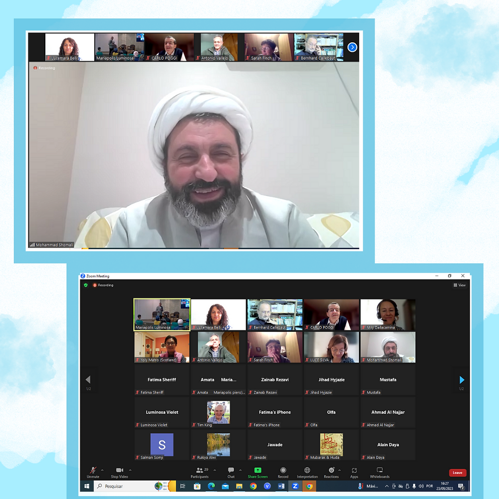 Encontro - modo hibrido - com Dr. Shomali e grupo de amigos da ...