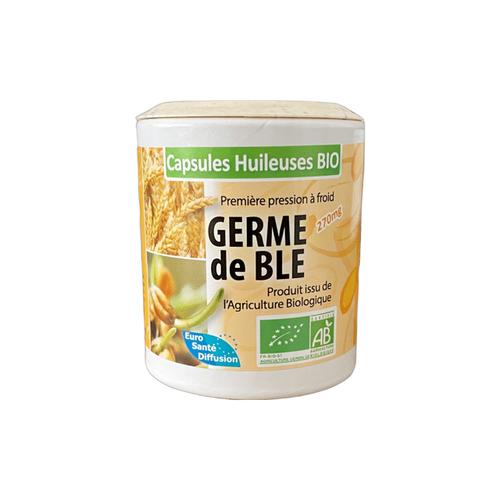 Huile de Germe de blé bio en capsules | KAMOMILLE OFFICIEL