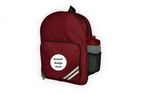 Maroon Infant Backpack | Wirral Schools