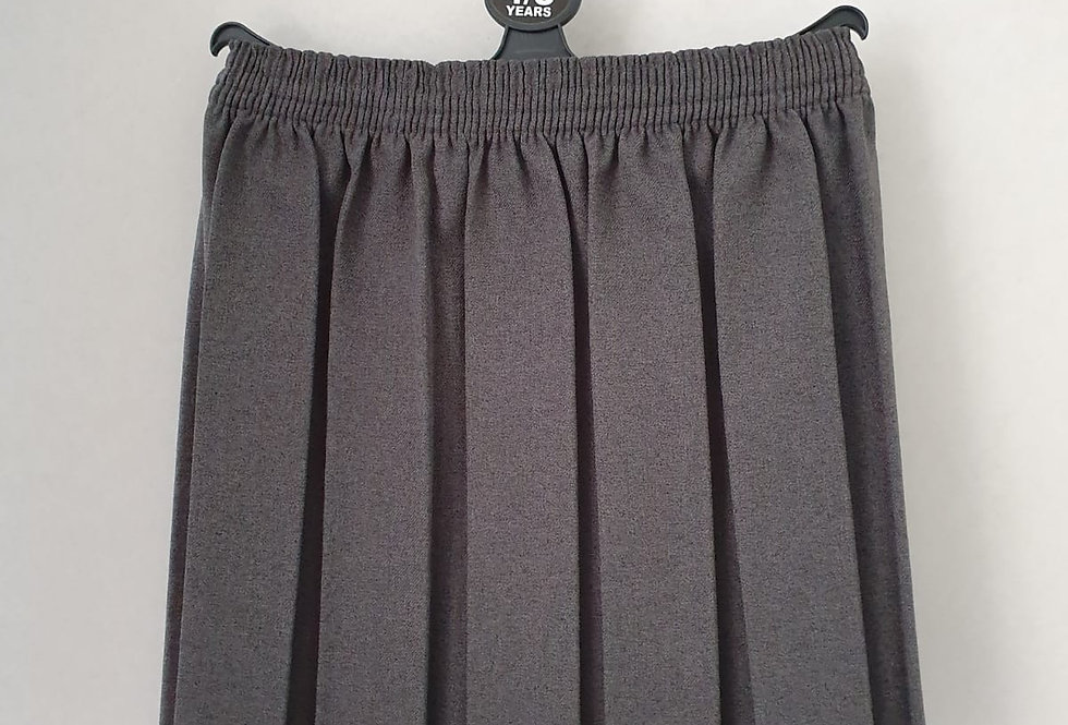 Box Pleat Skirt - Grey | Wirral Schools