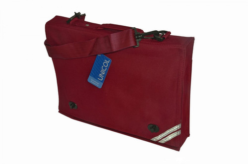 Maroon Satchel Bag | Wirral Schools