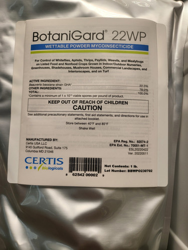 BotaniGard 22 WP-Beauveria Bassiana