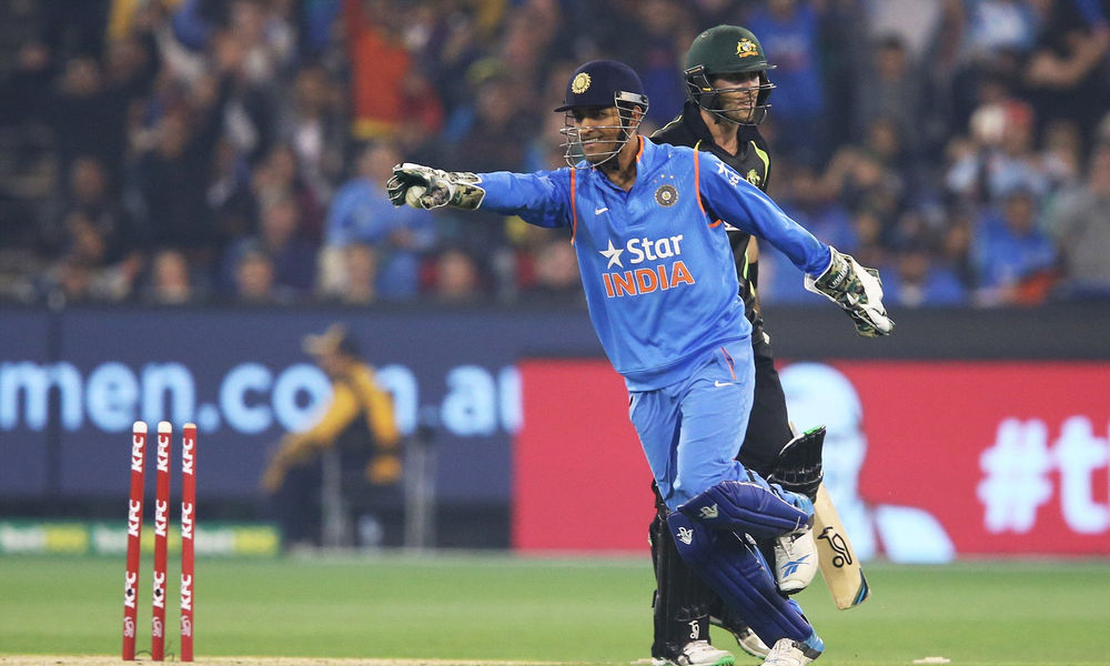 The art and science of an MS Dhoni stumping