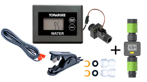 Surface Mount Water Gauge Package with 3m Sender Lead & Digital Water ...
