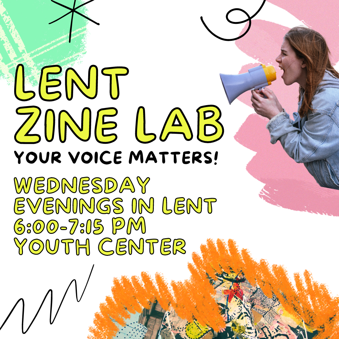 Lent Zine Lab | Mt. Zion UMC