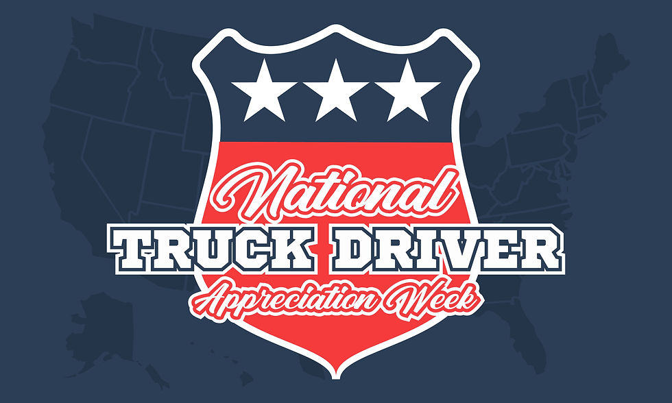 Happy National Truck Driver Appreciation Week!
