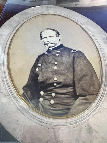 Oval albumen General Robert Granger | Mysite