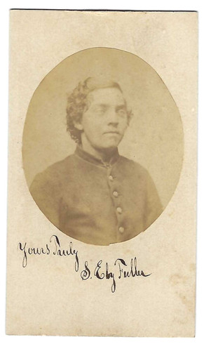 CDV Samuel E Fuller 13th Mass POW Gettysburg Cam. | Mysite