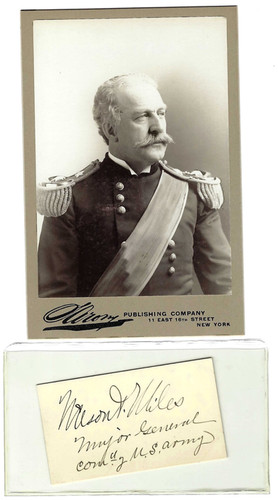 Nelson Miles Mint CC and Autograph | Mysite