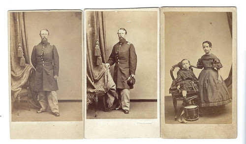 CDV's Lt & Adjutant David H Bradlee 13th Mass | Mysite