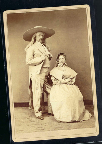 Rare Cabinet Card George Custer & Sister | Mysite