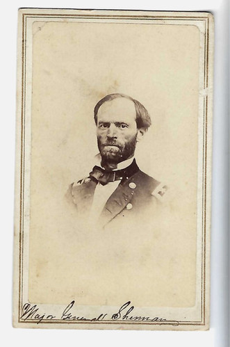CDV General William T Sherman | Mysite