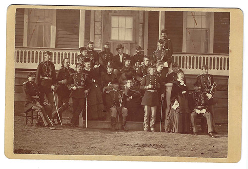 CC Custer & 7th US Cav Officers Fort Abraham Lincoln | Mysite